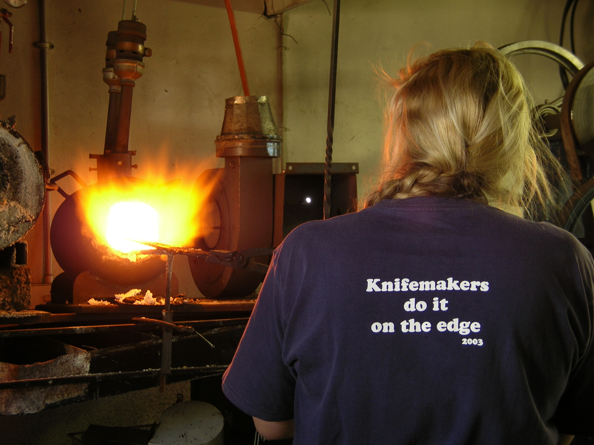 Gas Forge Safety Heavin Forge Online Bladesmithing School