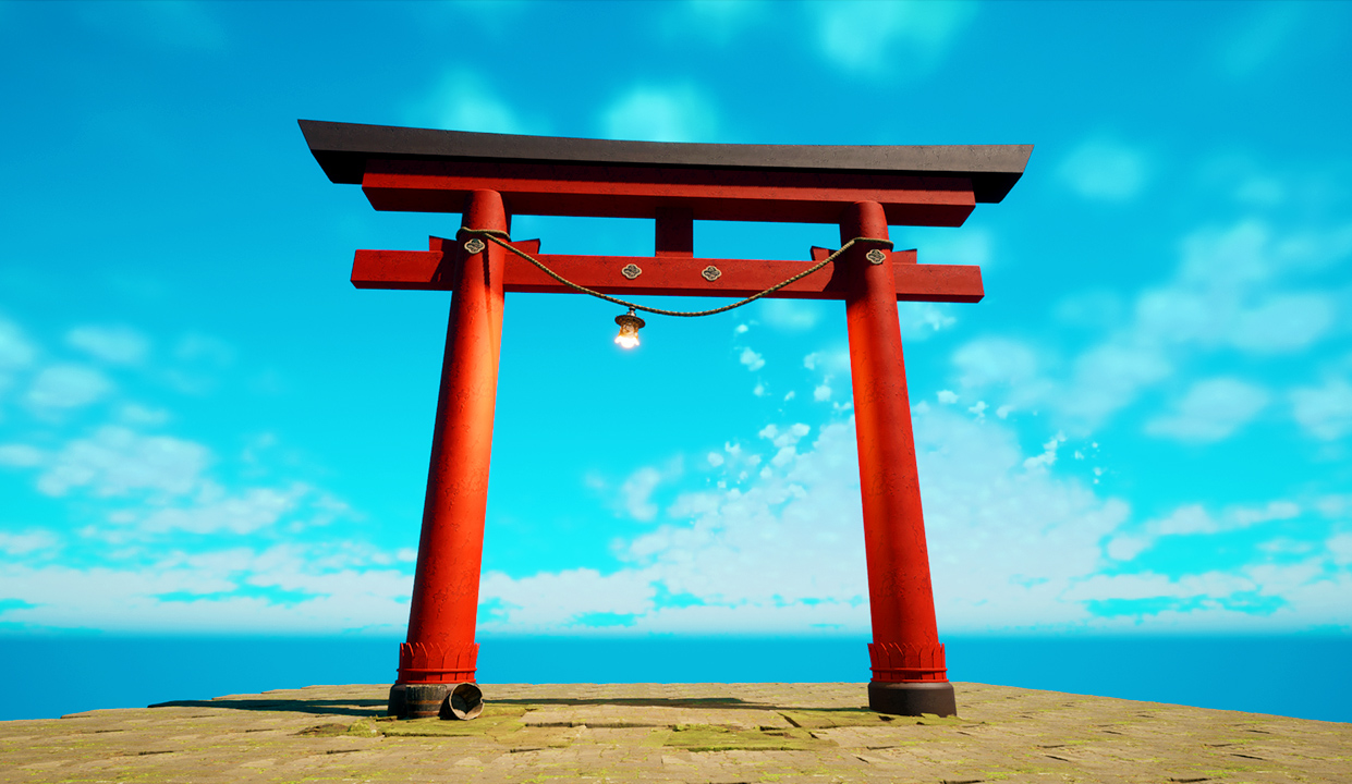 Modeling a Japanese Torii in Unreal Engine 5 | UNF Vault Modeling a Japanese Torii in Unreal Engine 5 | UNF Vault